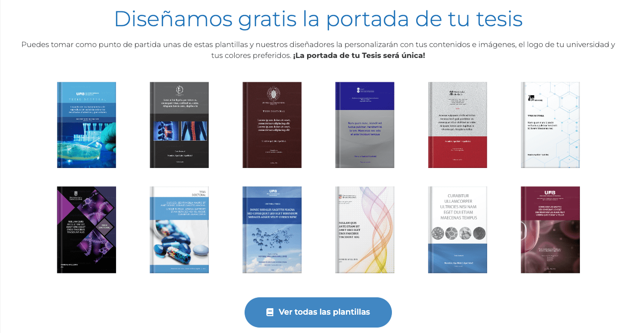 Diseña la portada perfecta para tu tesis - ESTUDI ROIG. Imprenta digital
